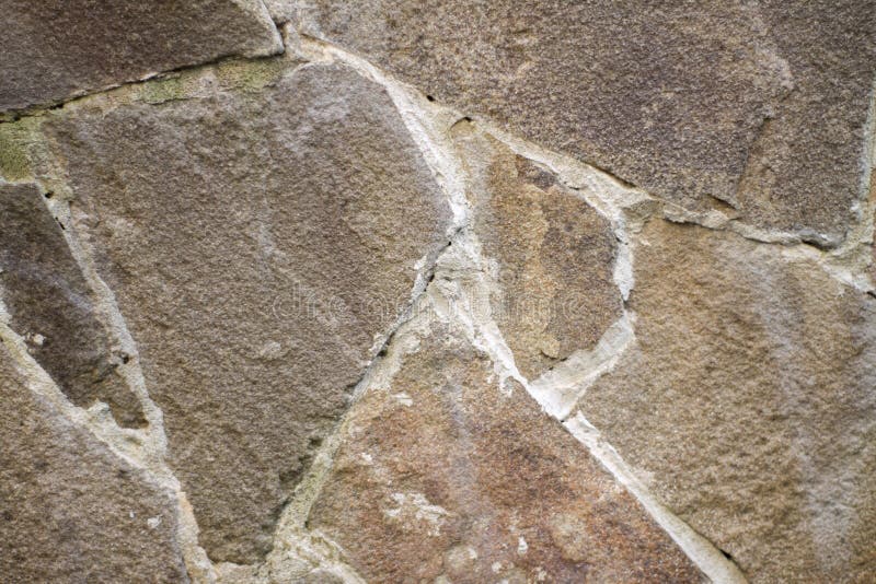 A Natural Stone. Wall, Foundation. Masonry. Large Stone Stock Photo ...