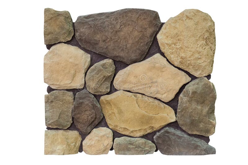 Natural stone on the wall stock image. Image of material - 79491999