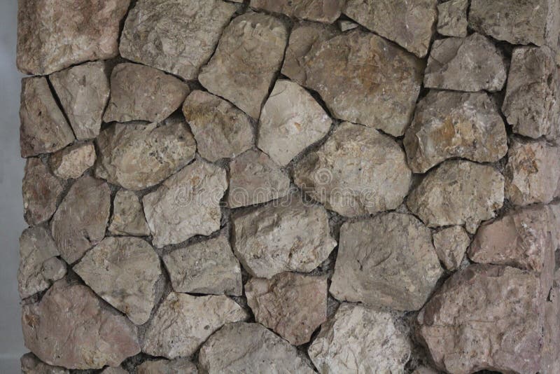 Natural Stone Wall Shapes and Patterns Stock Photo - Image of soil ...