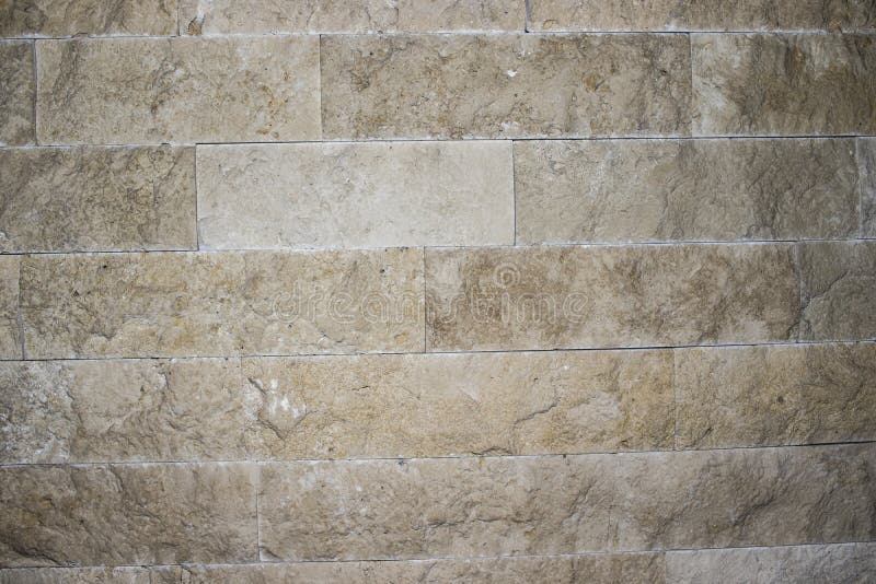 Natural Stone Wall Texture Cladding Wall. Background. Stock Photo ...
