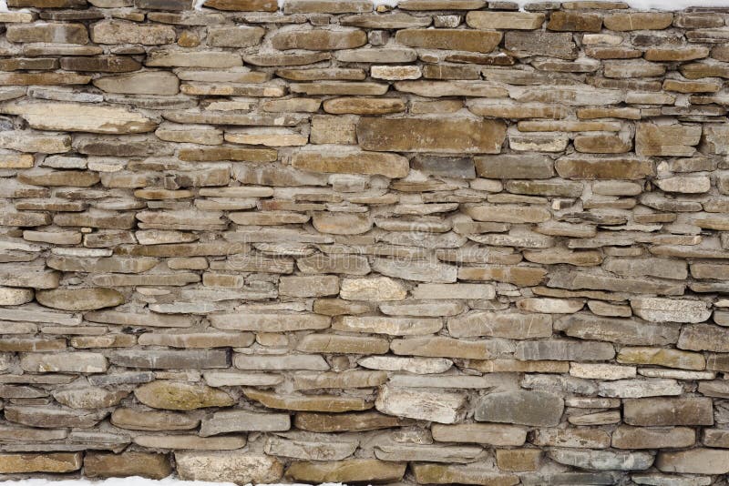 Natural stone wall texture stock photo. Image of built - 136622418