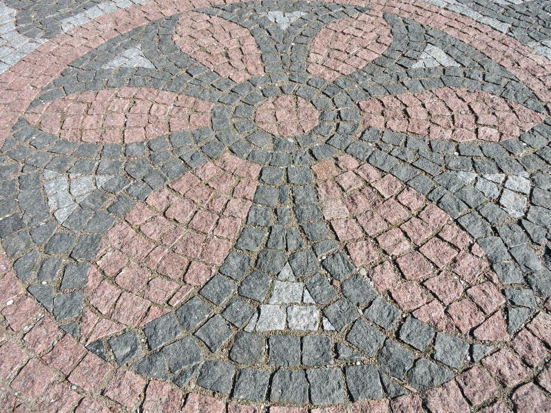 Natural stones pavement stock photo. Image of view, bricks - 53966690