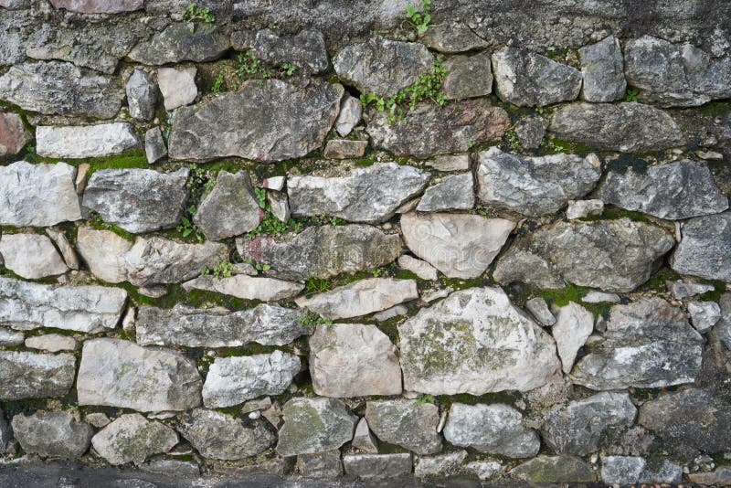 Natural Stones Wall. Natural Pattern. Natural Light Stock Photo - Image ...
