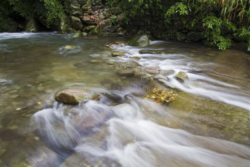 Natural stream stock photo. Image of beauty, cascade - 28037928