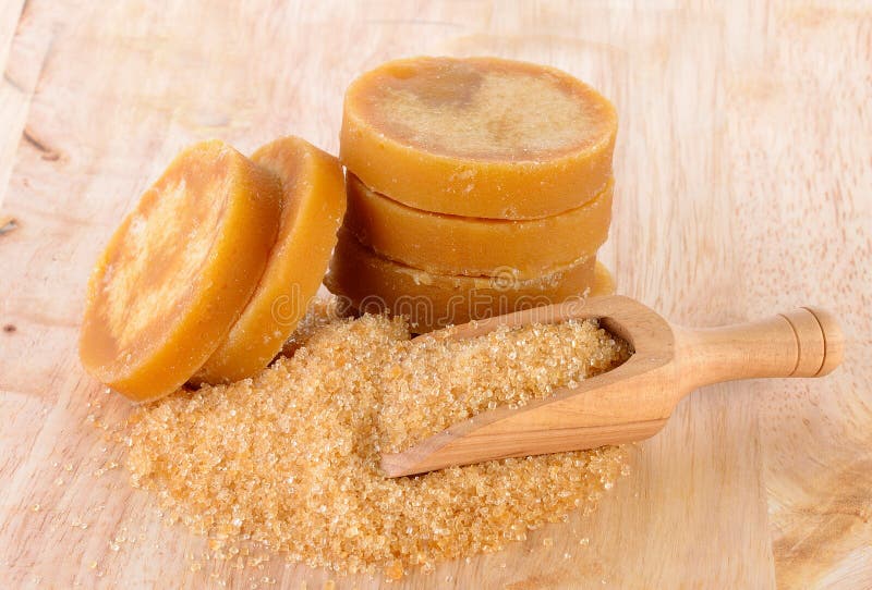 Natural Sugar on White Background Stock Photo - Image of delicious ...