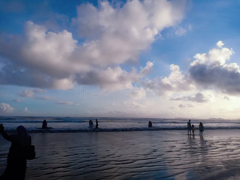 Natural Amazing Sea Side View Stock Photo - Image of dawn, view: 191645864