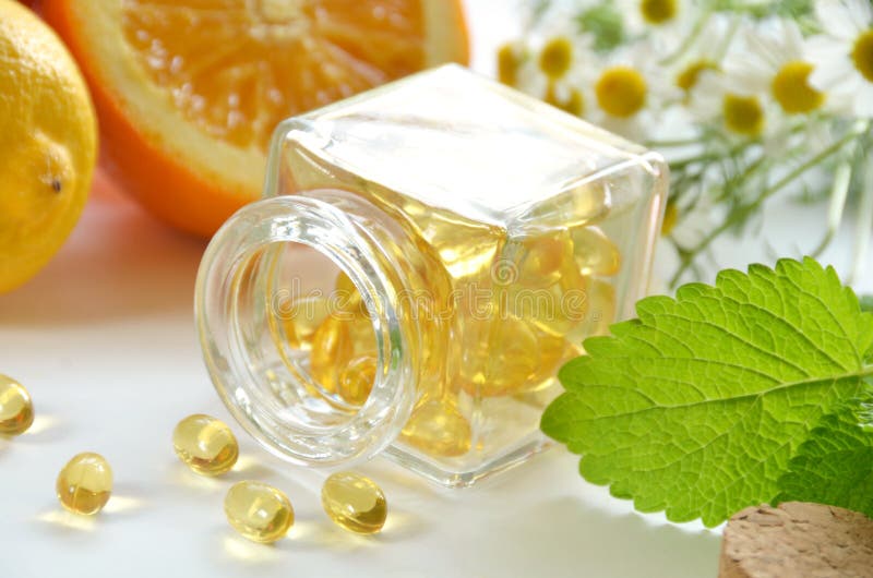 Natural supplement stock image. Image of natural, oils - 40704145