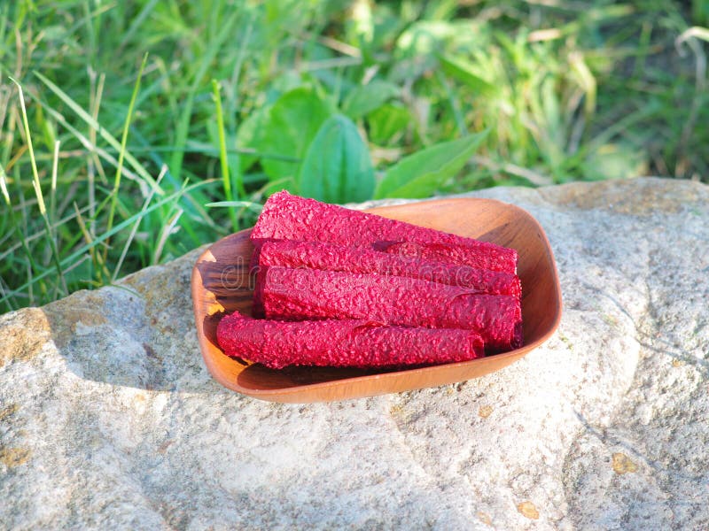 Natural sweets in a bowl stock photo. Image of apricot - 261527738