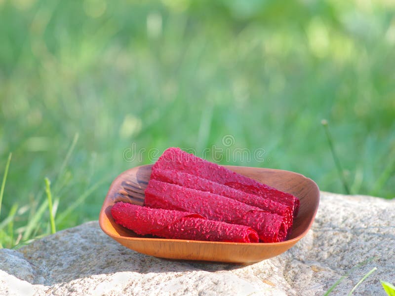 Natural sweets in a bowl stock photo. Image of paste - 261527960