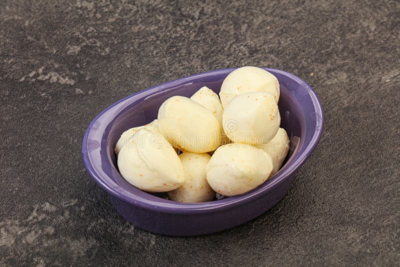 Natural Tasty Baby Mozarella Cheese Stock Photo - Image of cuisine ...