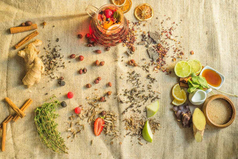 Natural tea stock image. Image of infusion, antioxidant - 75791523