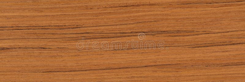 Natural Teak Veneer Background in Attractive Brown Color. Stock Photo ...