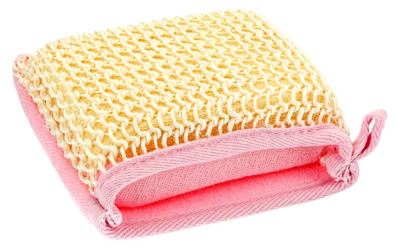 Hand bath sponge glove stock image. Image of bath, natural - 15525731