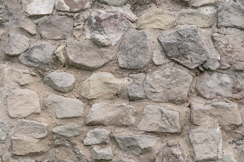 Natural Texture Background of an Old Wall. Old Medieval Masonry Stock ...