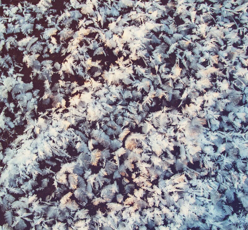 Natural Texture Background of Snowflakes and Ice Stock Photo - Image of ...