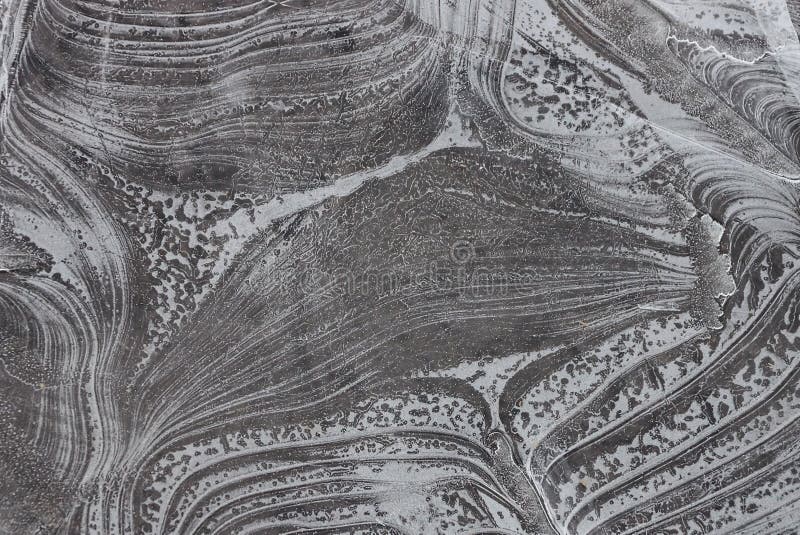 Natural Texture of Gray Ice with White Pattern Stock Photo - Image of ...