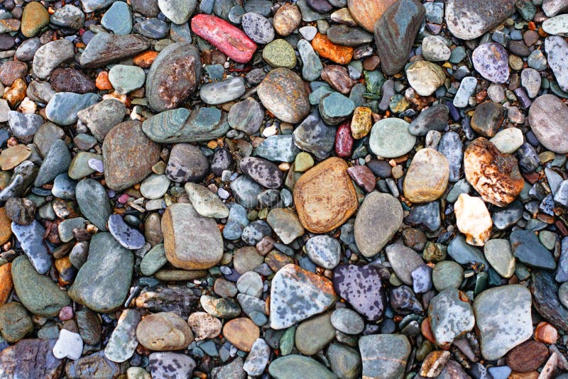 Natural Texture. Pebbles. Variant One. Stock Image - Image of nature ...