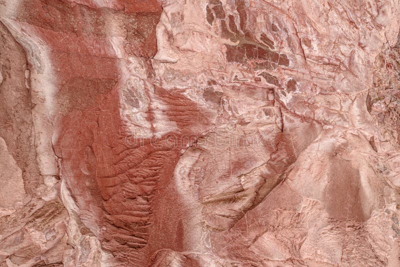 Natural Texture of Red Rock Stock Image - Image of simple, nature ...