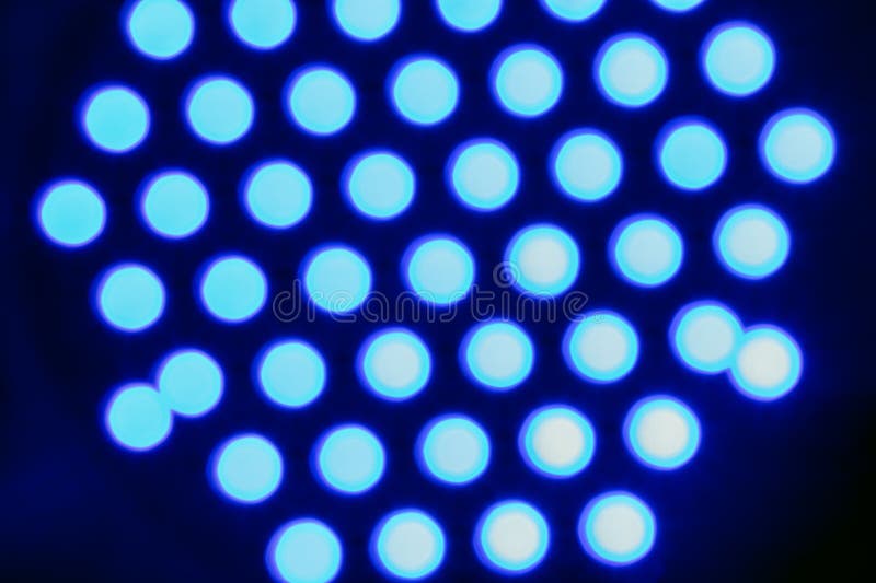 Natural Texture Round Pattern Projector Lamp Blue for Stage with LED ...