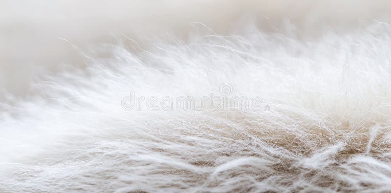 The Natural Texture of Wool, a Gentle Beige from Sheep S Wool, in Ivory ...