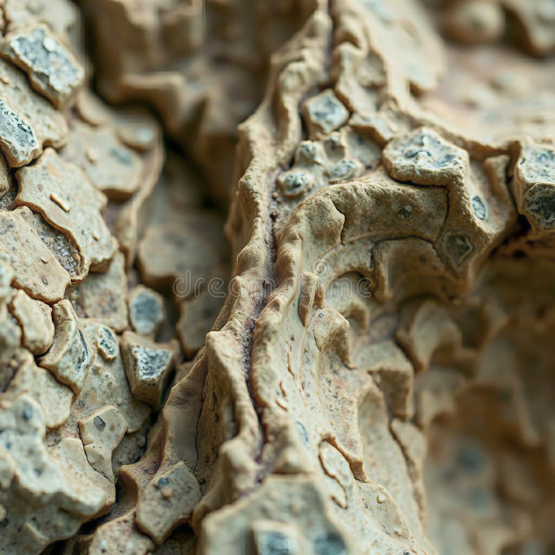 Natural Textures Meet Futuristic Details Stock Illustration ...