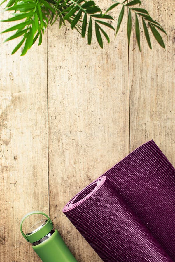 Natural Theme Yoga Classes Mock Up or Template Stock Image - Image of ...