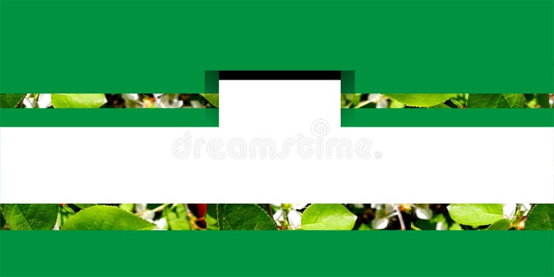 Natural Themed Catalog Header Decoration Stock Illustration ...