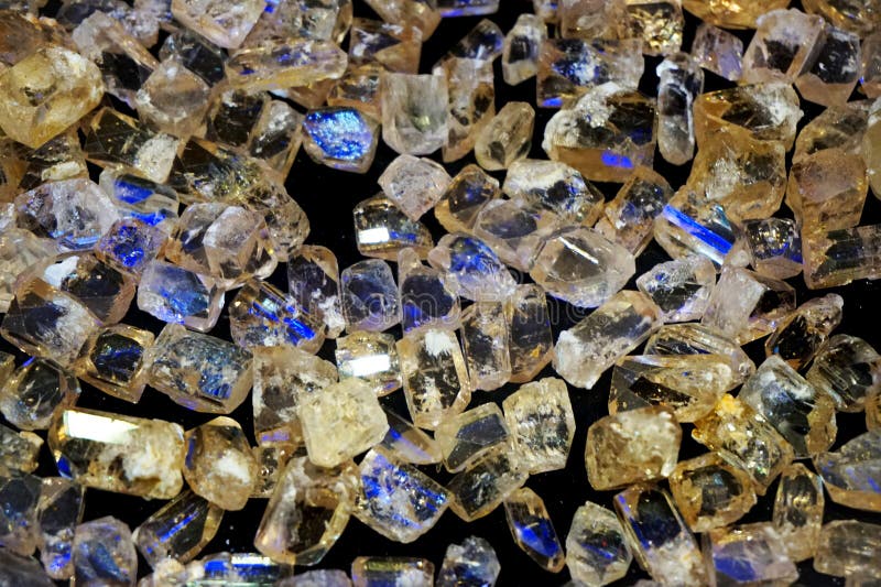 Natural Topaz Quartz As Nice Texture Stock Image - Image of beauty ...