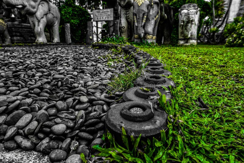 Natural Track Design in the Park Stock Photo - Image of river, outdoors ...