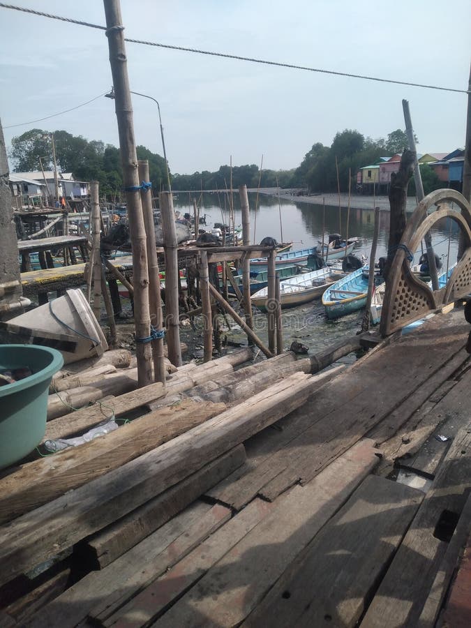 Natural Traditional Boat Dock Stock Image - Image of cultural ...