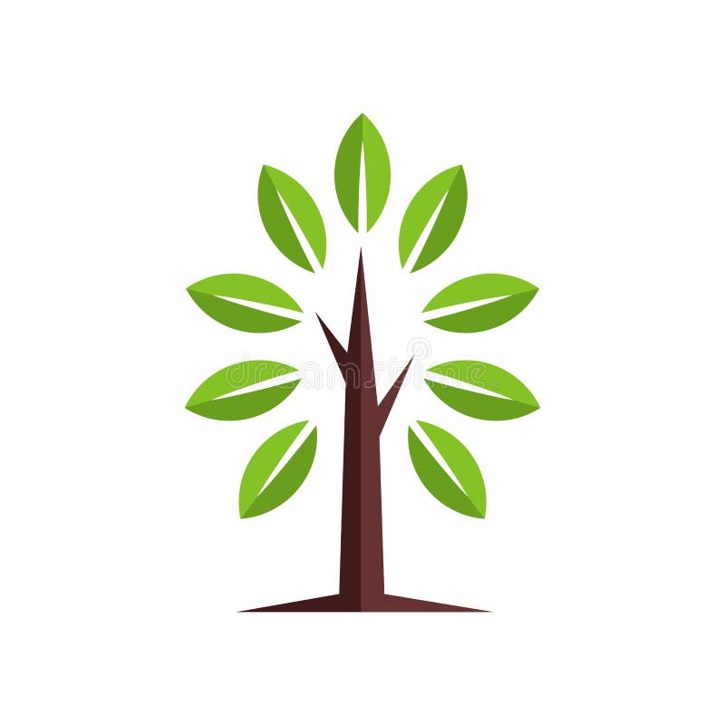 Natural Tree Logo Template Illustration Design. Vector EPS 10 Stock ...