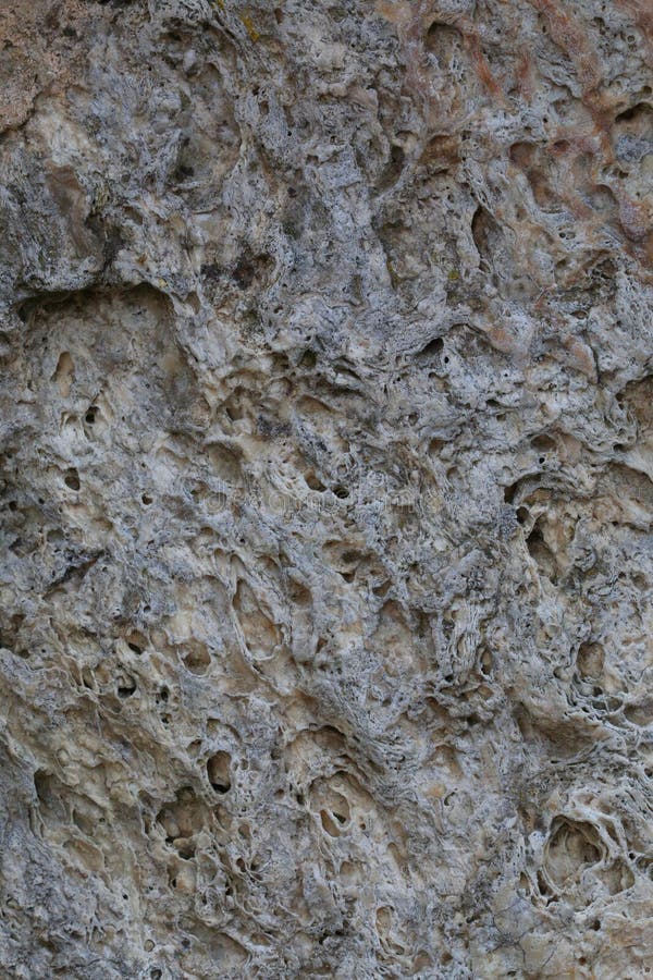 Natural Tuff Rock In The Mountains. Background Stock Image - Image of ...