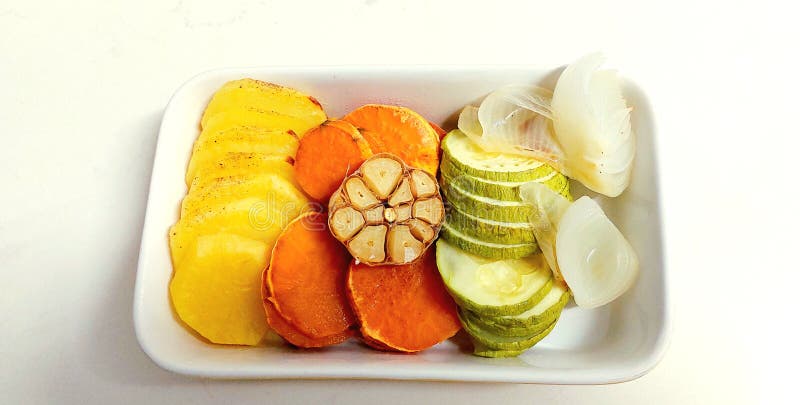 Natural and Vegan Colorful Vegetable Antipasti Stock Photo - Image of ...