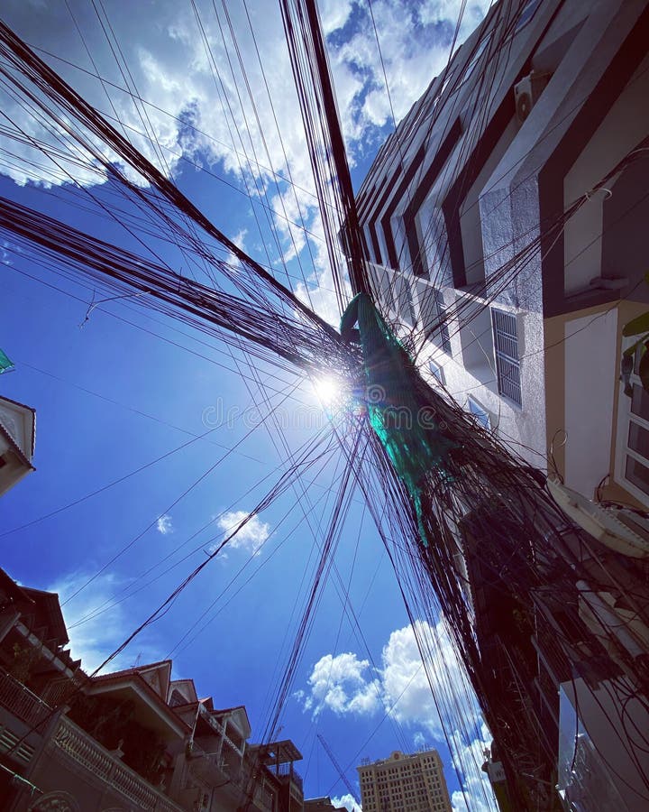 The Natural Versus the Artificial Stock Photo - Image of power ...