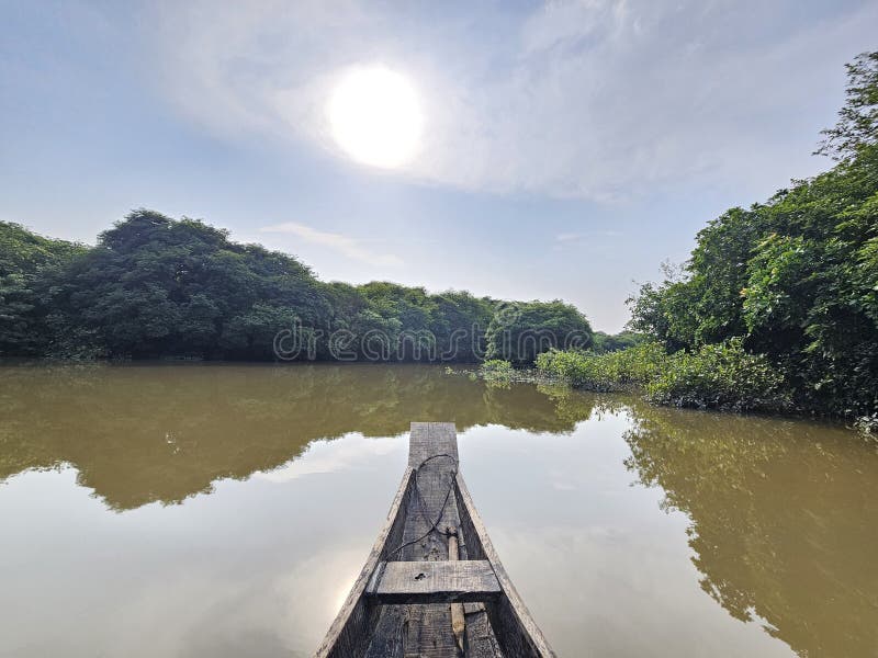 Natural View of Bangladesh River Stock Photo - Image of natural, jangle ...