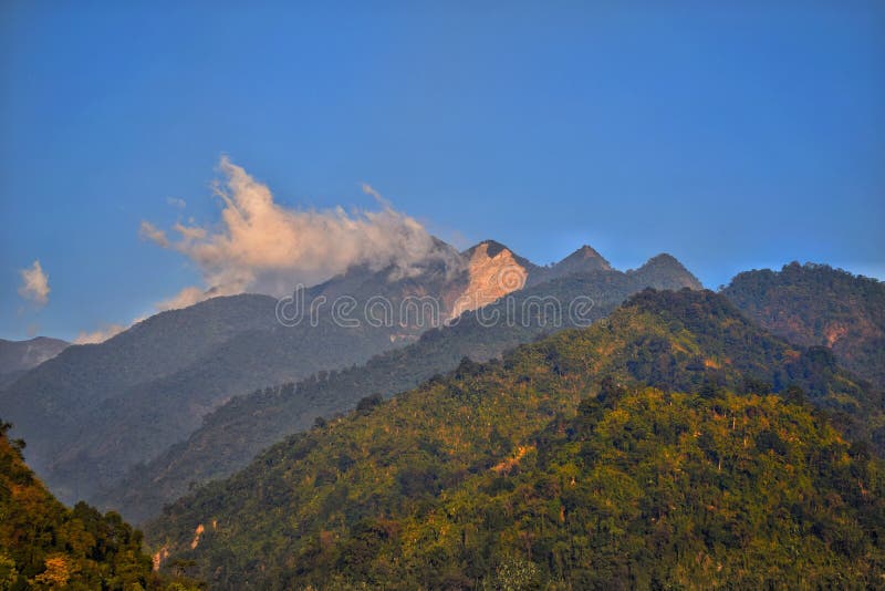 Natural View of Roing, Arunachal Pradesh Stock Photo - Image of assam ...