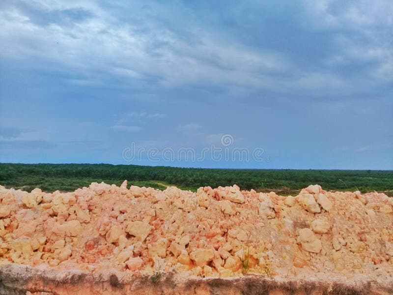 Natural View Scenery in the Afternoon Stock Photo - Image of view ...