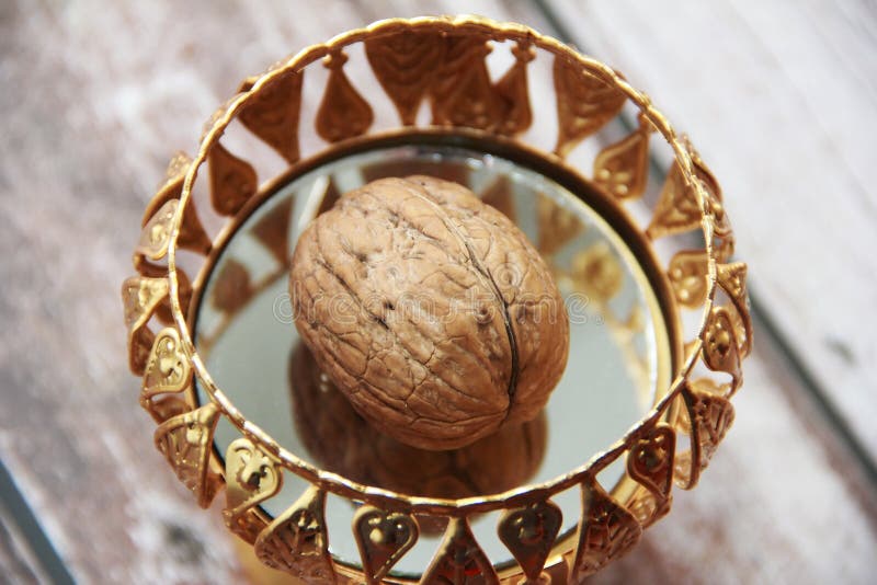 Natural Walnuts in a Hard Brown Shell Stock Photo - Image of nutty ...