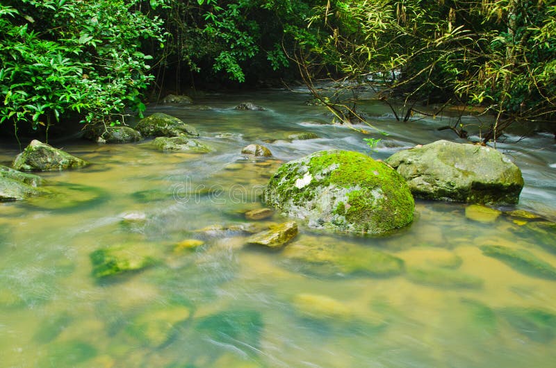 Natural water flow stock image. Image of scenery, fresh - 31964229
