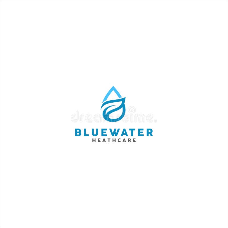 Pure Water Logo Design Inspiration Stock Vector - Illustration of ...