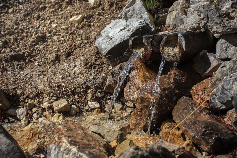 Natural water source stock photo. Image of clear, clean - 76976760