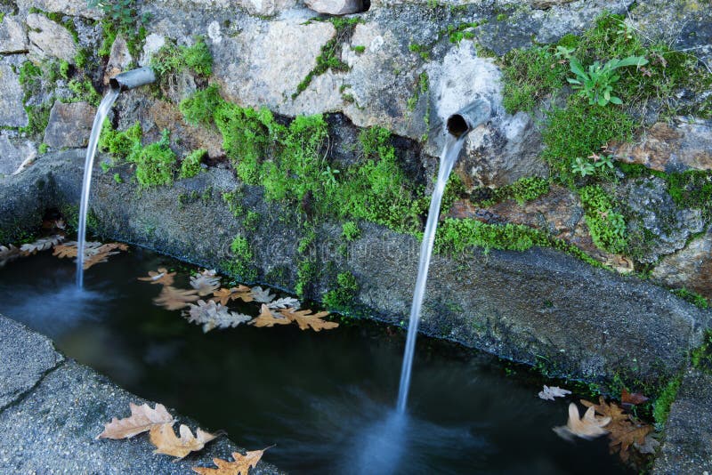 Natural water sources stock image. Image of flowing, flow - 62742489