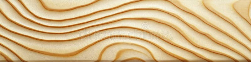 Natural Wavy Wood Grain Pattern Texture Background with Lines, Abstract ...