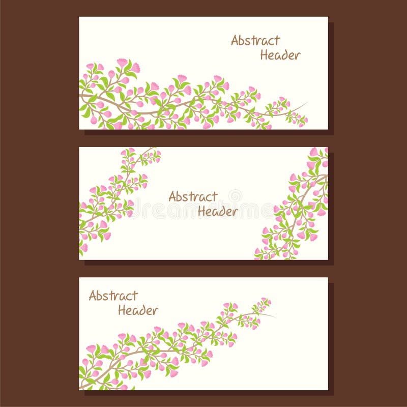 Natural web header design stock vector. Illustration of digital - 56883907