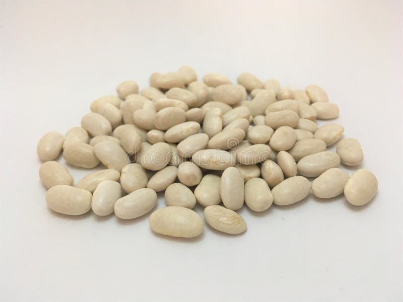Natural white beans stock image. Image of handful, close - 93273659
