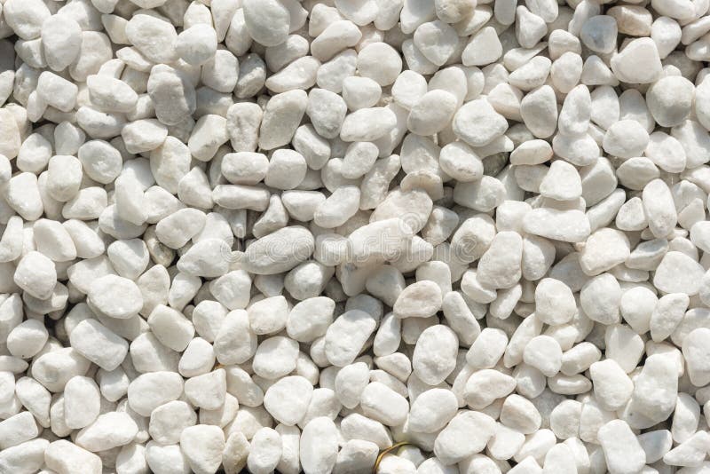 Natural White Round Pebble Stone Stock Photo - Image of shape, detail ...