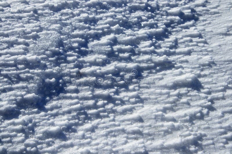 Natural White Snow Surface Texture Pattern Stock Image - Image of pure ...