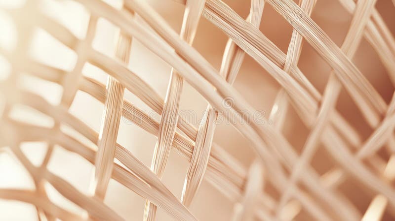 Natural Wicker Texture Made with Dried Palm Leaves, Interlaced Creating ...