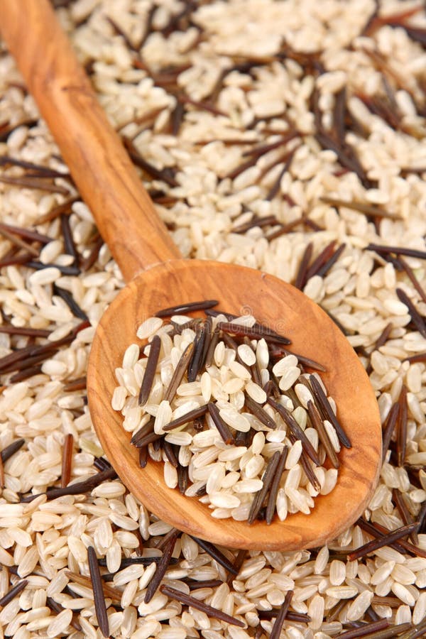 Natural and wild rice stock photo. Image of healthy, agriculture - 8325492