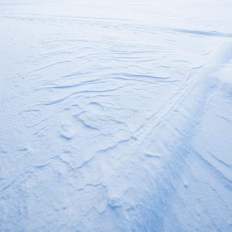 Wavy wind patterns in snow stock image. Image of season - 35284059